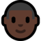 👨🏿 Man: Dark Skin Tone Emoji