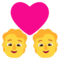 💑 Couple with Heart Emoji