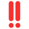 ‼️ Double Exclamation Mark Emoji