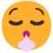 😮‍💨 Face Exhaling Emoji