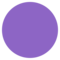 🟣 Large Purple Circle Emoji