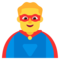 🦸‍♂️ Man Superhero Emoji