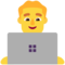 👨‍💻 Man Technologist Emoji