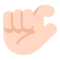 🤏🏻 Pinching Hand: Light Skin Tone Emoji