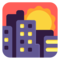 🌇 Sunset Over Buildings Emoji