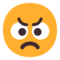 😠 Angry Face Emoji