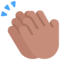 👏🏽 Clapping Hands Sign: Medium Skin Tone Emoji