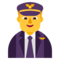 👨‍ ️ Man Pilot Emoji
