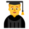 👨‍🎓 Man Student Emoji