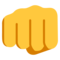 👊 Fisted Hand Sign Emoji