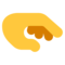 🫳 Palm Down Hand Emoji