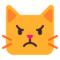 😾 Pouting Cat Face Emoji