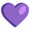 💜 Purple Heart Emoji