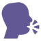 🗣️ Speaking Head in Silhouette Emoji