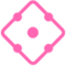 💠 Diamond Shape with a Dot Inside Emoji