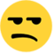 😒 Unamused Face Emoji