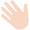 👋🏻 Waving Hand Sign: Light Skin Tone Emoji