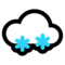 🌨️ Cloud with Snow Emoji