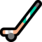 🏒 Ice Hockey Stick and Puck Emoji