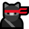 🐱‍👤 Ninja Cat Emoji