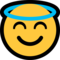 😇 Smiling Face with Halo Emoji