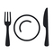 🍽️ Fork and Knife with Plate Emoji