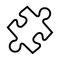 🧩 Jigsaw Puzzle Piece Emoji