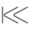 ⏮️ Black Left-Pointing Double Triangle with Vertical Bar Emoji
