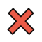 Cross Mark Emoji