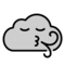 🌬️ Wind Blowing Face Emoji