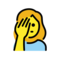 🤦‍♀️ Woman Facepalming Emoji
