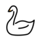 🦢 Swan Emoji