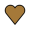 🤎 Brown Heart Emoji