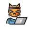 🐱‍💻 Hacker Cat Emoji