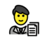 👨‍💼 Man Office Worker Emoji