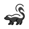 🦨 Skunk Emoji