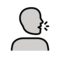 🗣️ Speaking Head in Silhouette Emoji