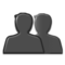 👥 Busts in Silhouette Emoji