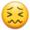 😖 Confounded Face Emoji