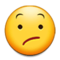 😕 Confused Face Emoji