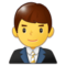 👨‍💼 Man Office Worker Emoji