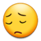 😔 Pensive Face Emoji