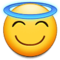 😇 Smiling Face with Halo Emoji