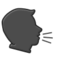 🗣️ Speaking Head in Silhouette Emoji