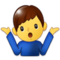 🤷‍♂️ Man Shrugging Emoji