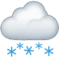 🌨️ Cloud with Snow Emoji