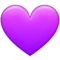💜 Purple Heart Emoji