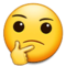 🤔 Thinking Face Emoji