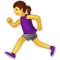 🏃‍♀️ Woman Running Emoji