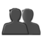 👥 Busts in Silhouette Emoji